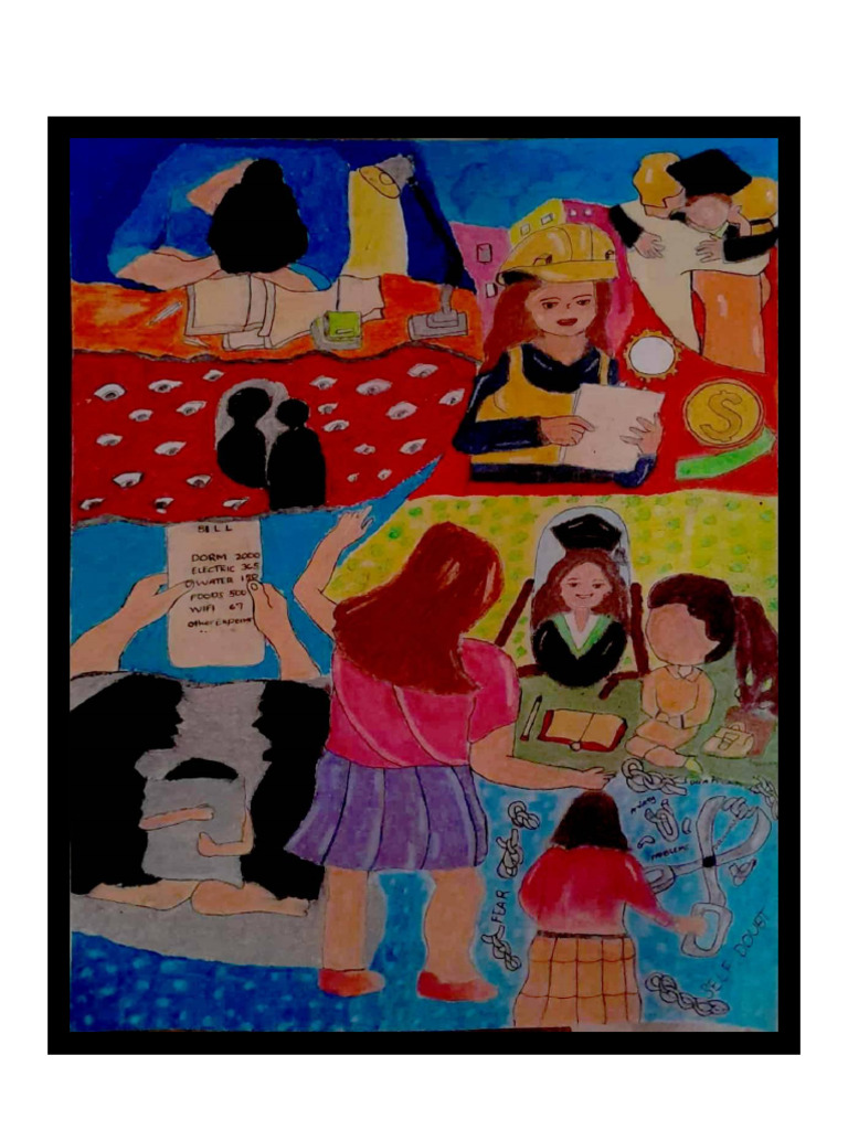 Visual Art (Drawing-Poster) | PDF