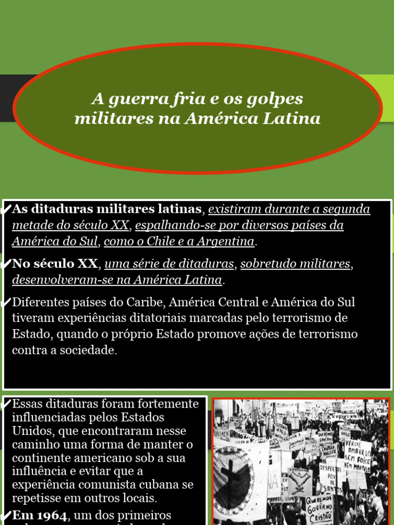 Ditaduras Militares na América Latina | PDF | Cuba | América Latina