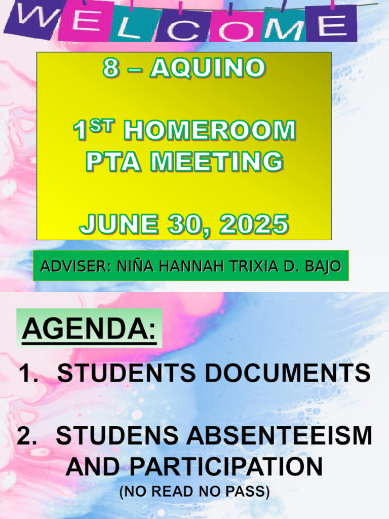 1st Hpta Meeting (06.30.25) | PDF