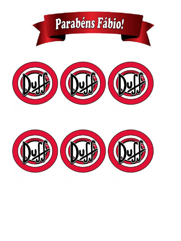 Topo de Bolo Fabio | PDF