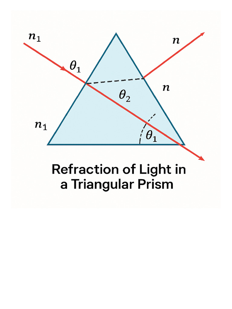 Ray Diagram Prism | PDF