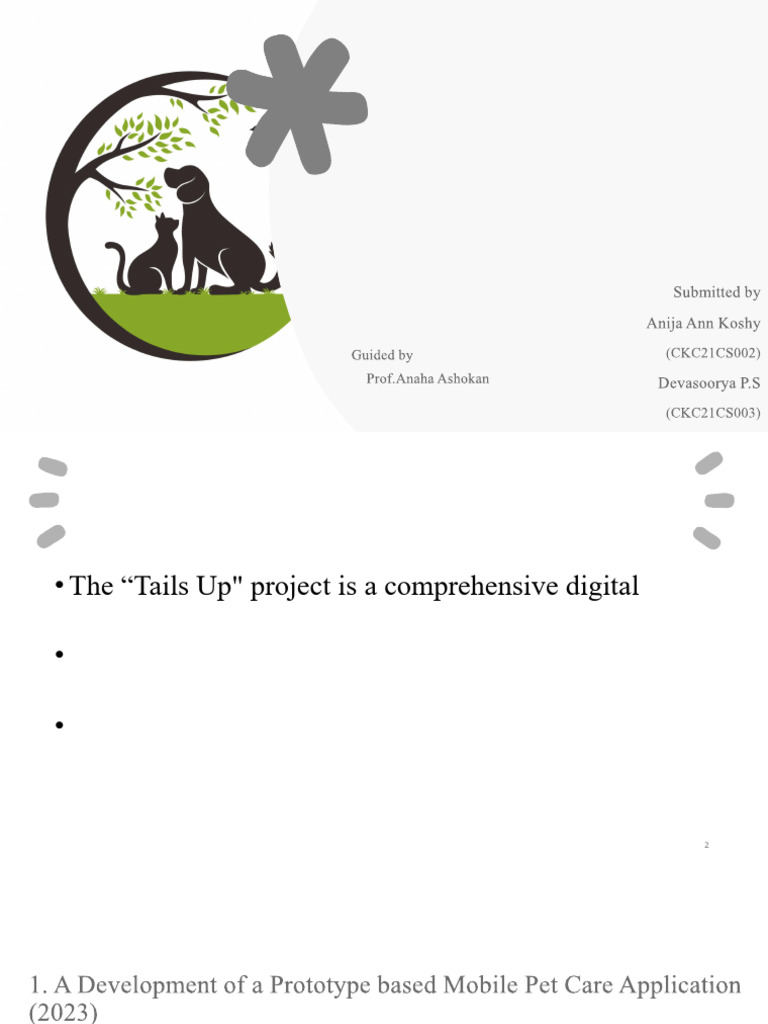 Mobile App for Pet Care Services | PDF