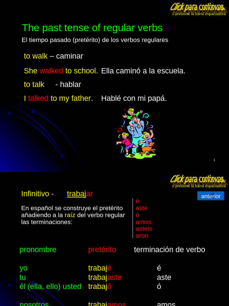 El Pasado | PDF | Lingüística