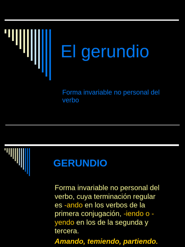 El Gerundio | PDF