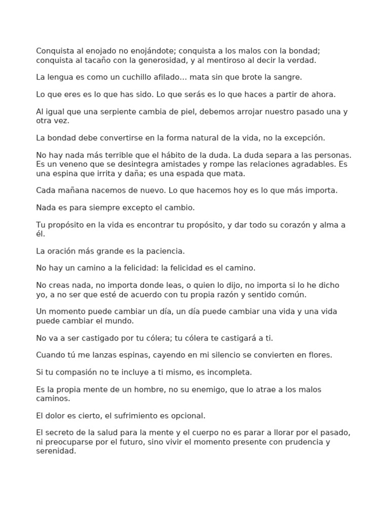 Buda | PDF | Mente | Felicidad