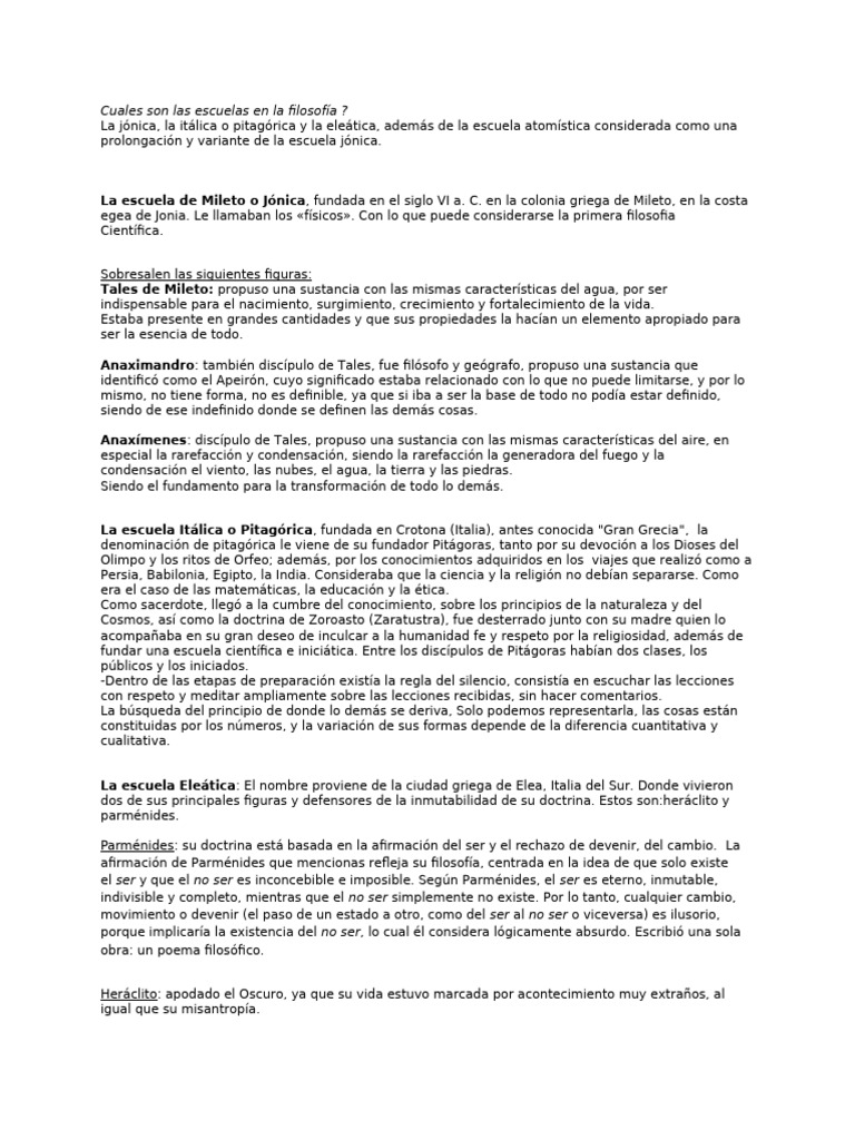 Filosofia Concepcion Del Mundo | PDF | Filosofía griega antigua ...