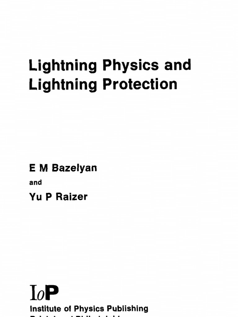 Lightning Physics and Lightning Protection | PDF