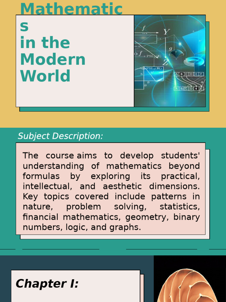Exploring Mathematics in Nature | PDF | Pattern | Symmetry