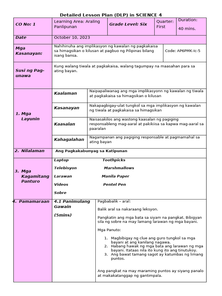 Dlp-Co-1 - Joyme-Final | PDF