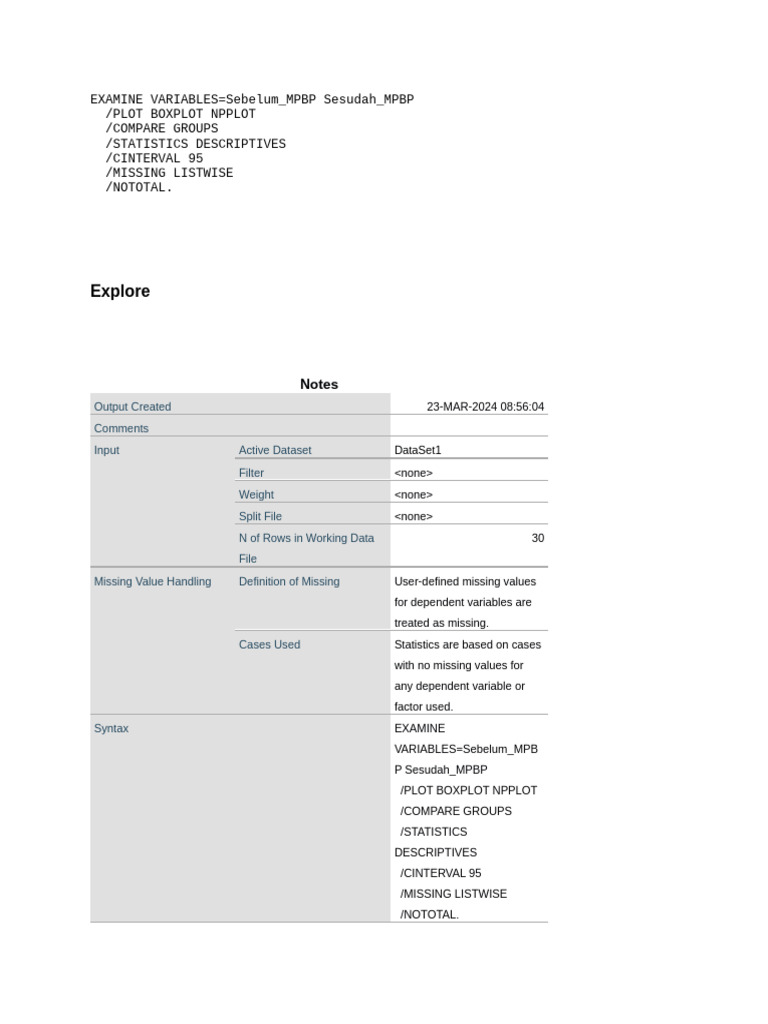 Bahan Pembanding Hasil Analisis Data Praktikum 3 | PDF | Student's T ...