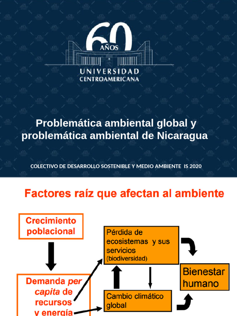 Problemáica Ambiental Global y Problemática Ambiental de Nicaragua ...