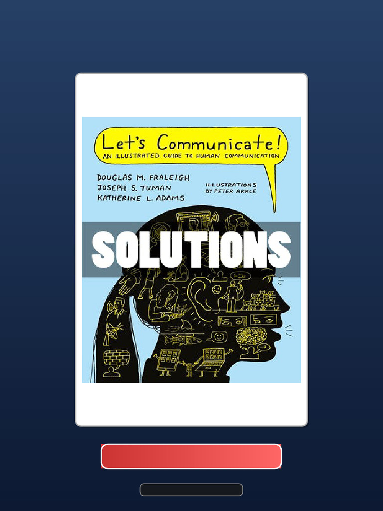 Complete Bundle Solutions Lets Communicate An Illustrated Guide To ...