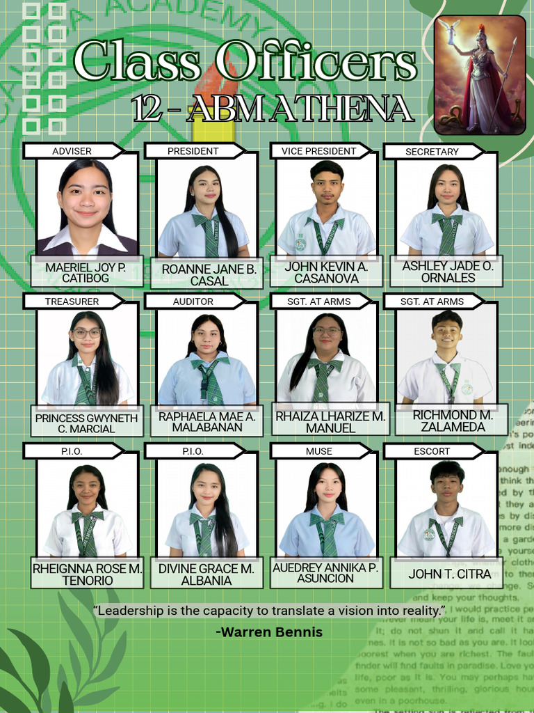 Class Officers | PDF