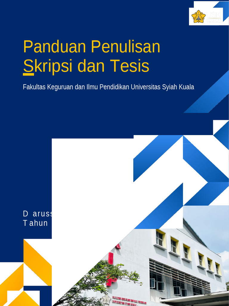 Panduan Penulisan Skripsi FKIP USK - 2024 | PDF