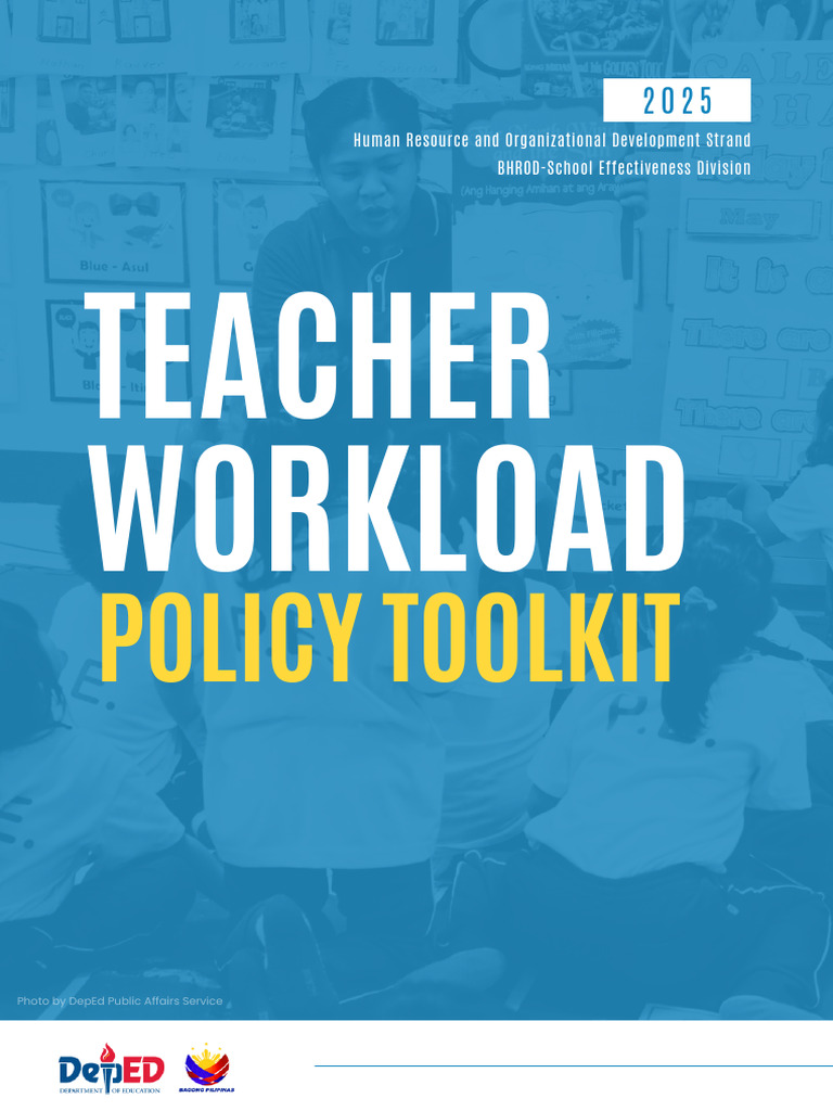Teacher Workload Policy Toolkit v1-2025 25jun25 Rel | PDF | Teachers ...