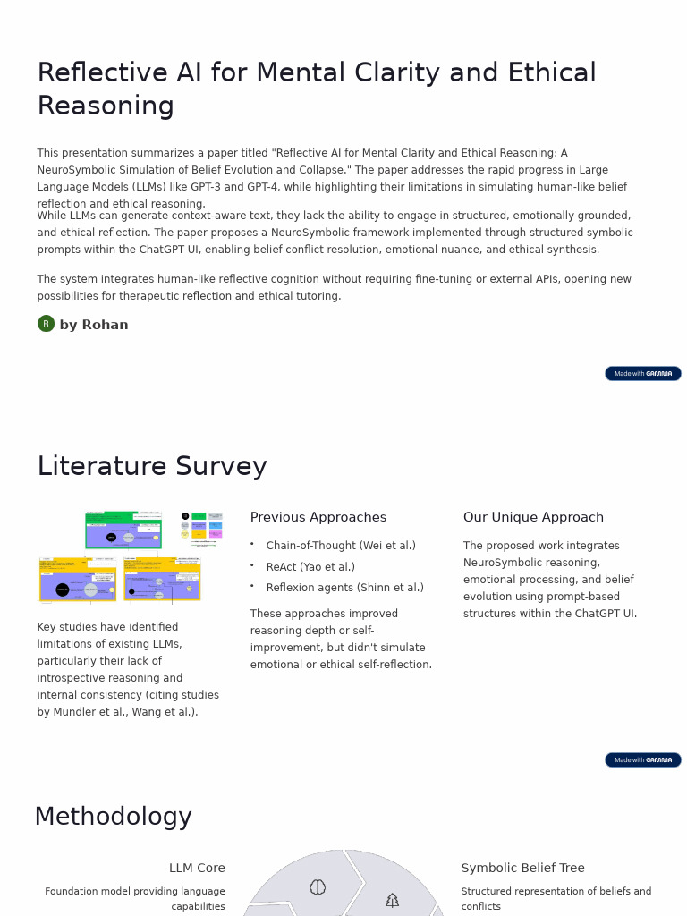 Reflective AI For Mental Clarity and Ethical Reasoning | PDF | Artificial Intelligence ...