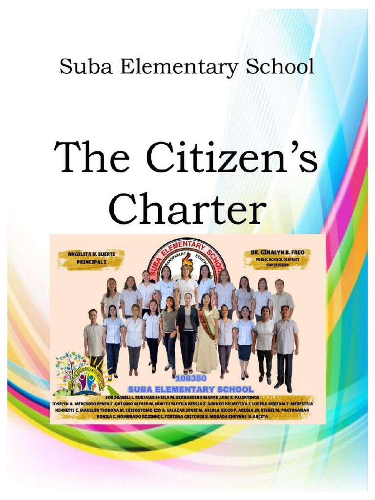 Citizen's Charter | PDF