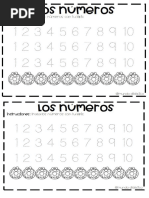 numeros y abecedario primer año | PDF
