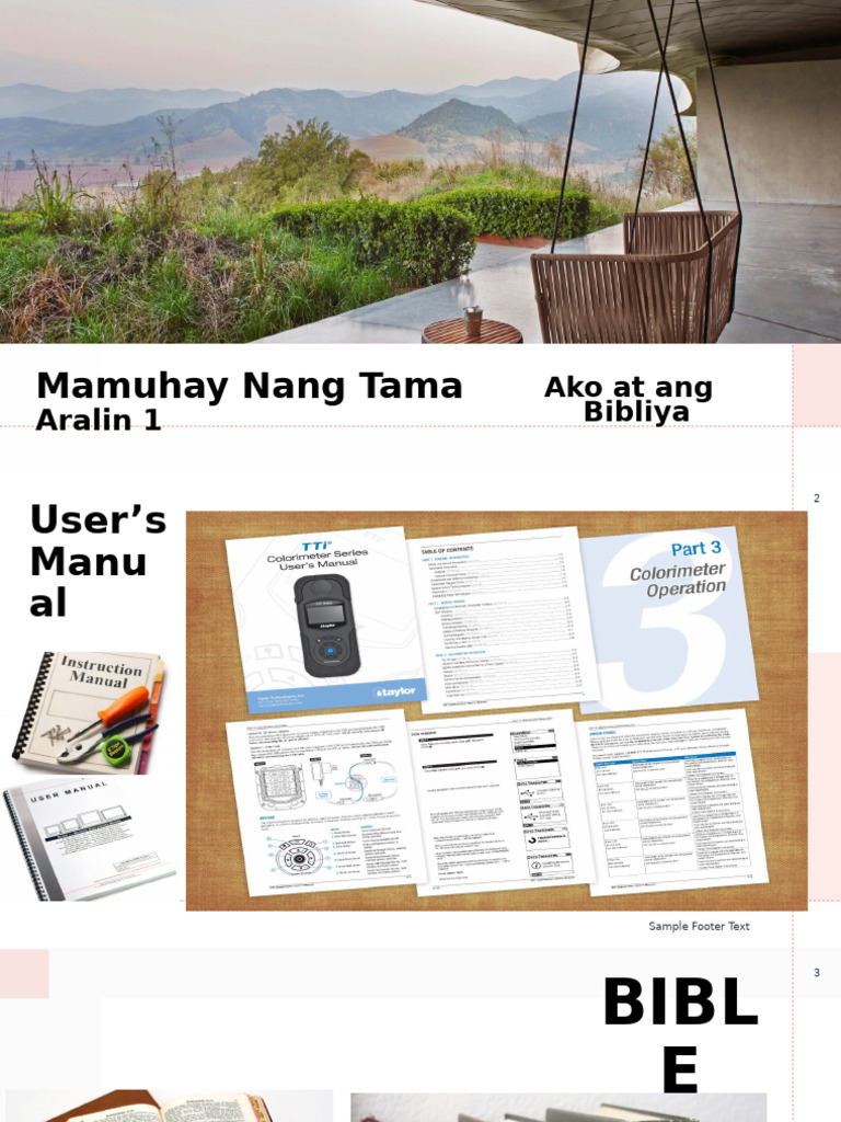 MNT 1 Lesson 1 | PDF