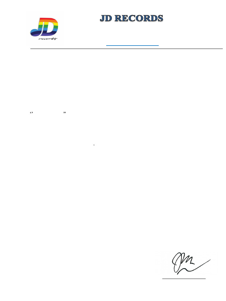 Surat Izin JD Record | PDF