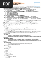 Grade 5 - Pagbibigay NG Solusyon Sa Naobserbahang Suliranin | PDF