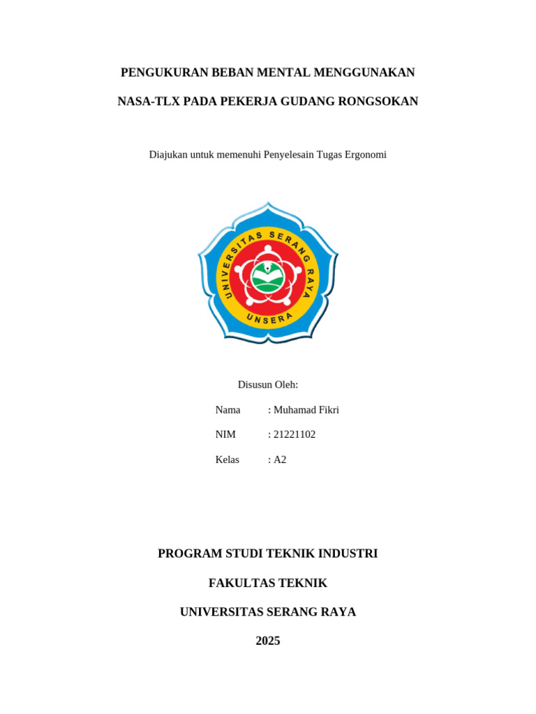 Beban Mental Pekerja Gudang Rongsokan | PDF
