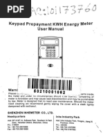 New Inhemeter Codes | PDF | Electric Power | Electricity