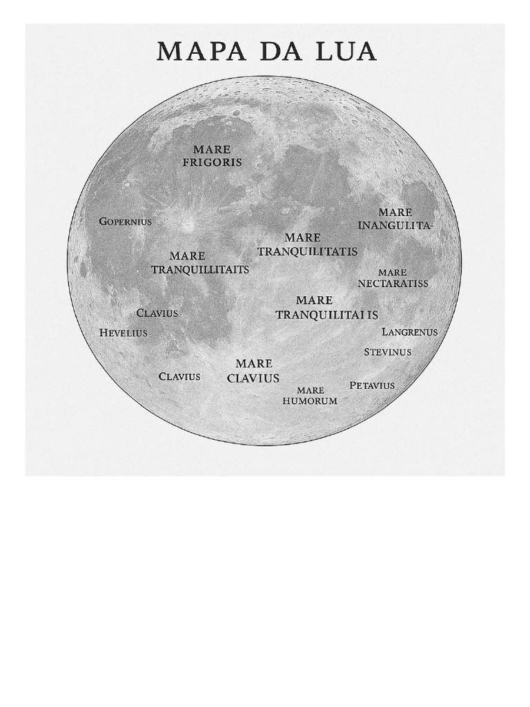 Mapa Da Lua | PDF
