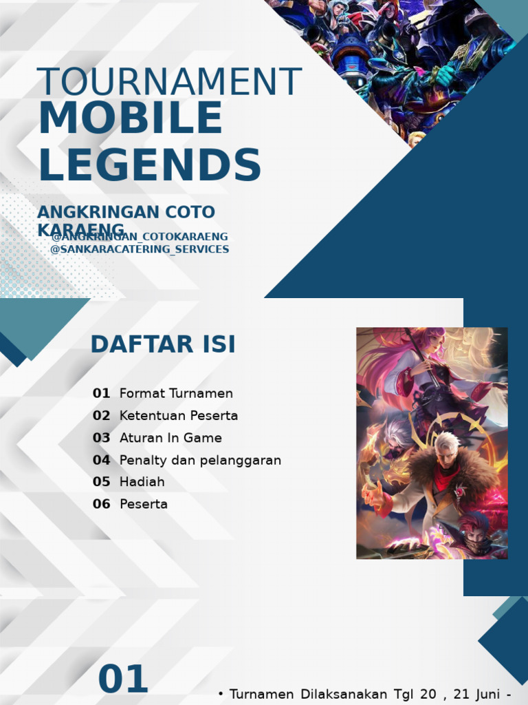 Turnamen MLBB Coto Karaeng | PDF