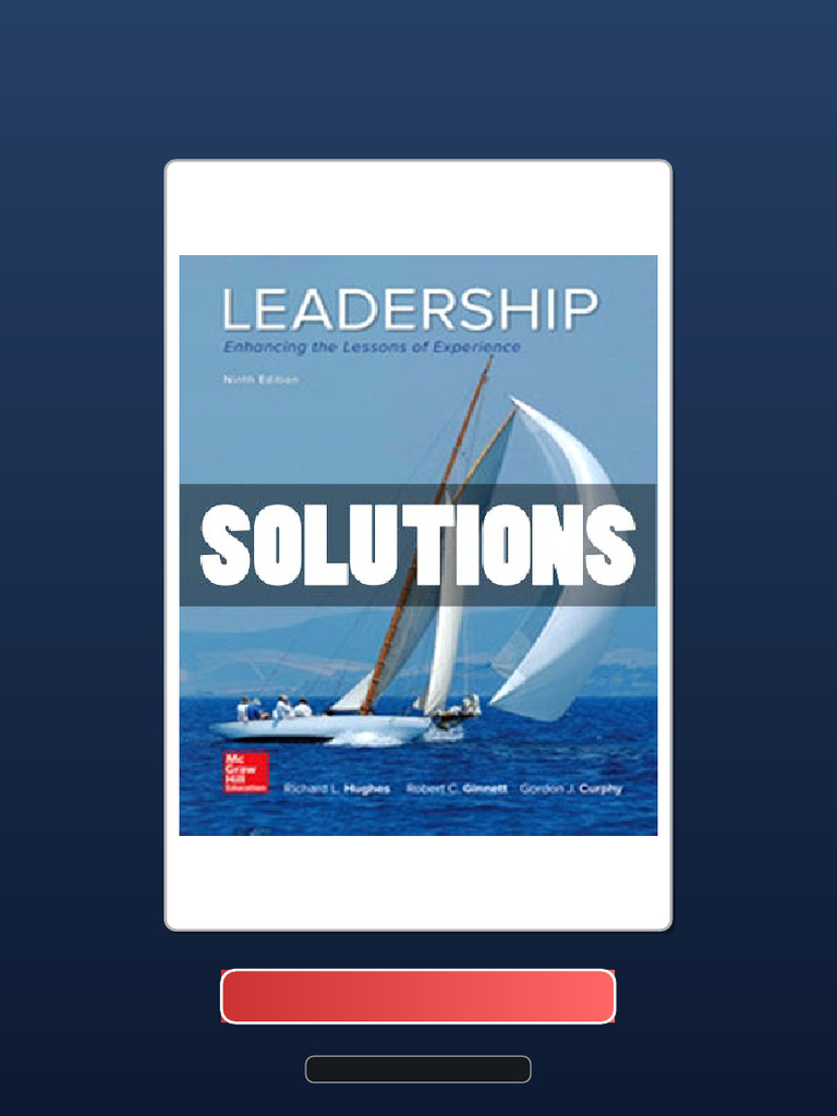 Complete Bundle Solutions Leadership Enhancing The Lessons of ...