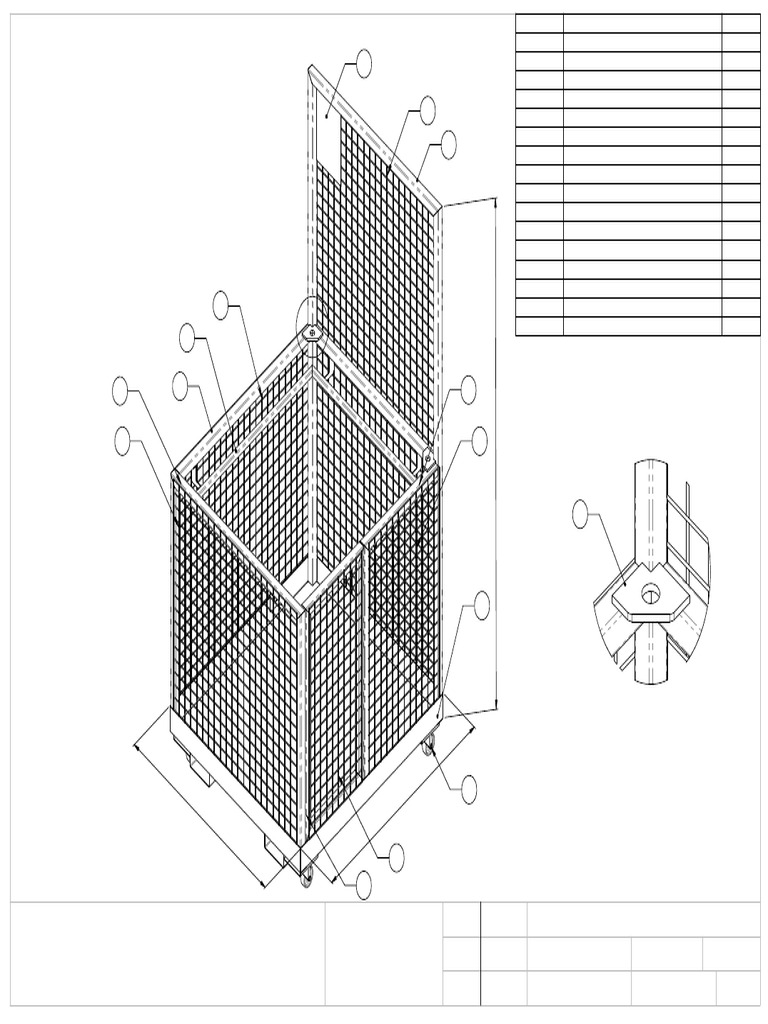 Two-Person Forklift Work Platform DWG | PDF | Chess Theory | Chess