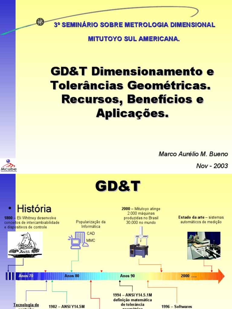 GD&T Dimensionamento e Tol. Geom. 2 | PDF