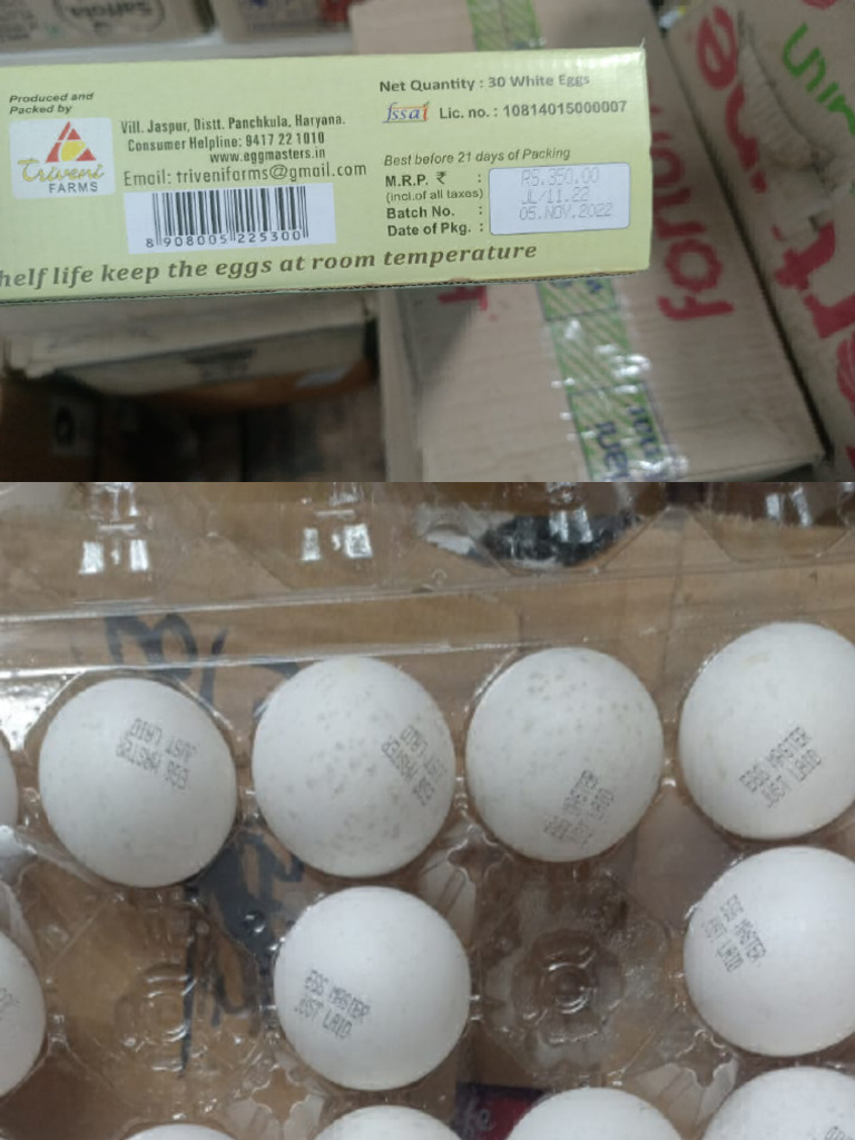 Eggs Quality Issue | PDF