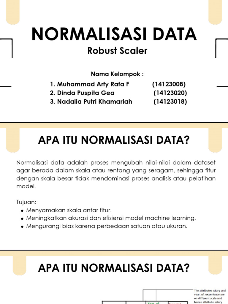 Normalisasi Data PDF | PDF