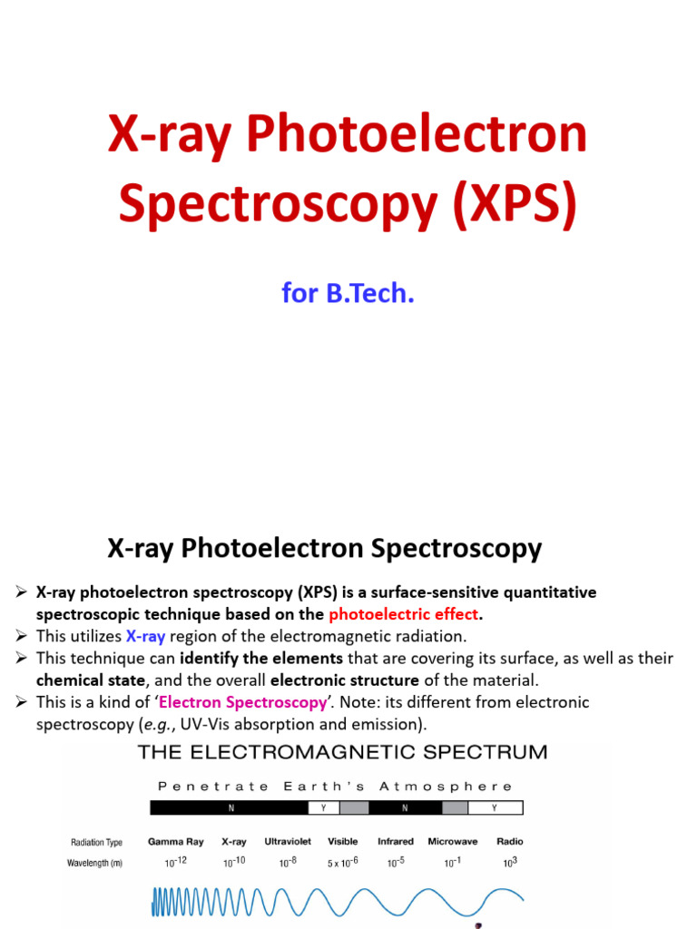 19 - X-Ray Photoelectron Spectros | PDF | X Ray Photoelectron ...