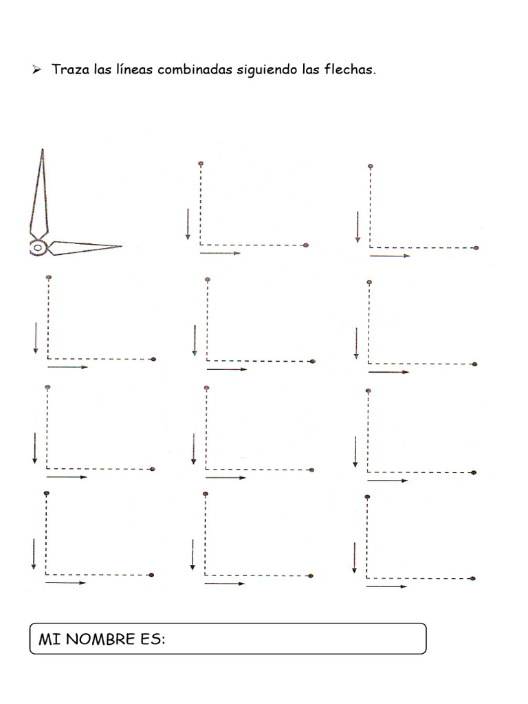 Ficha Lineas Cobinadas 02 | PDF