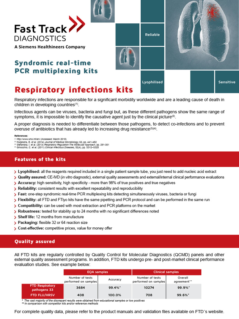 Ftdmk8en20184 Handout Respiratory | PDF | Infection | Pneumonia