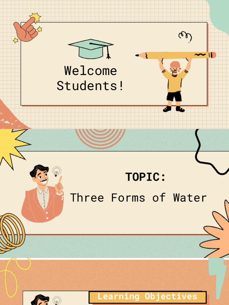 Three Forms of Water - Powerpoint | PDF