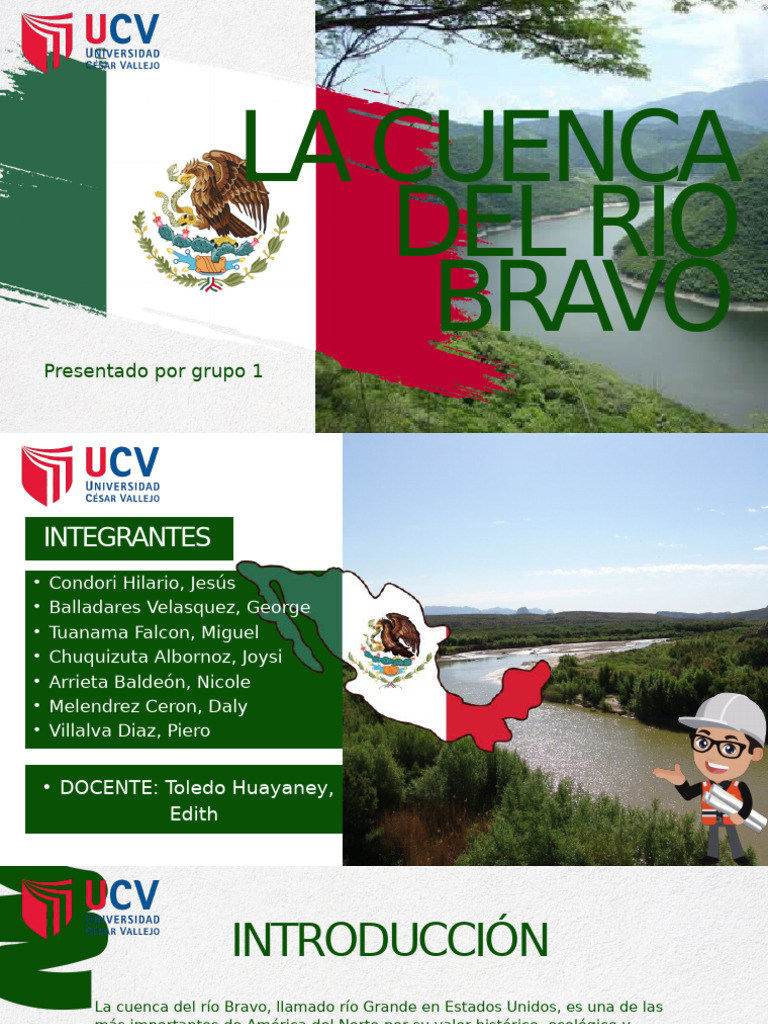 La Cuenca Del Rio Bravo | PDF | Sistema de información geográfica ...