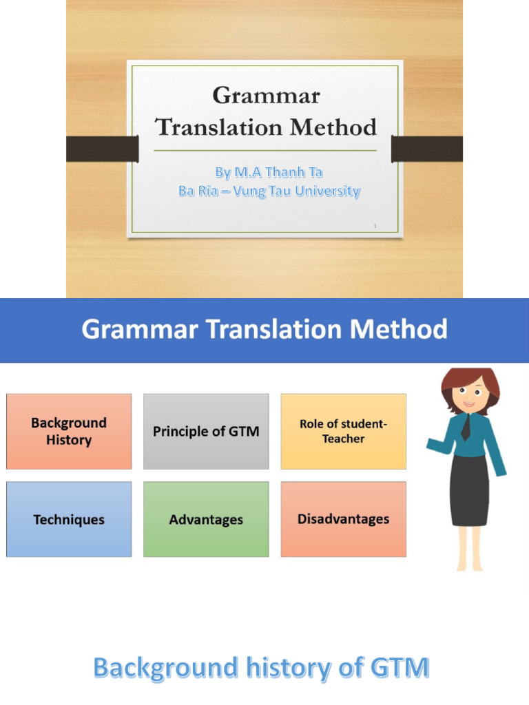 Grammar Translation Method | PDF | Psycholinguistics | Language Acquisition