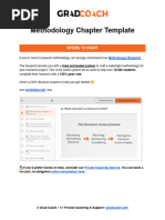 Methodology Chapter Structure Template | PDF | Methodology ...