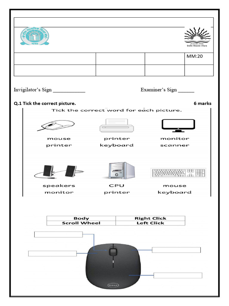 Class 1 Comp Final | PDF