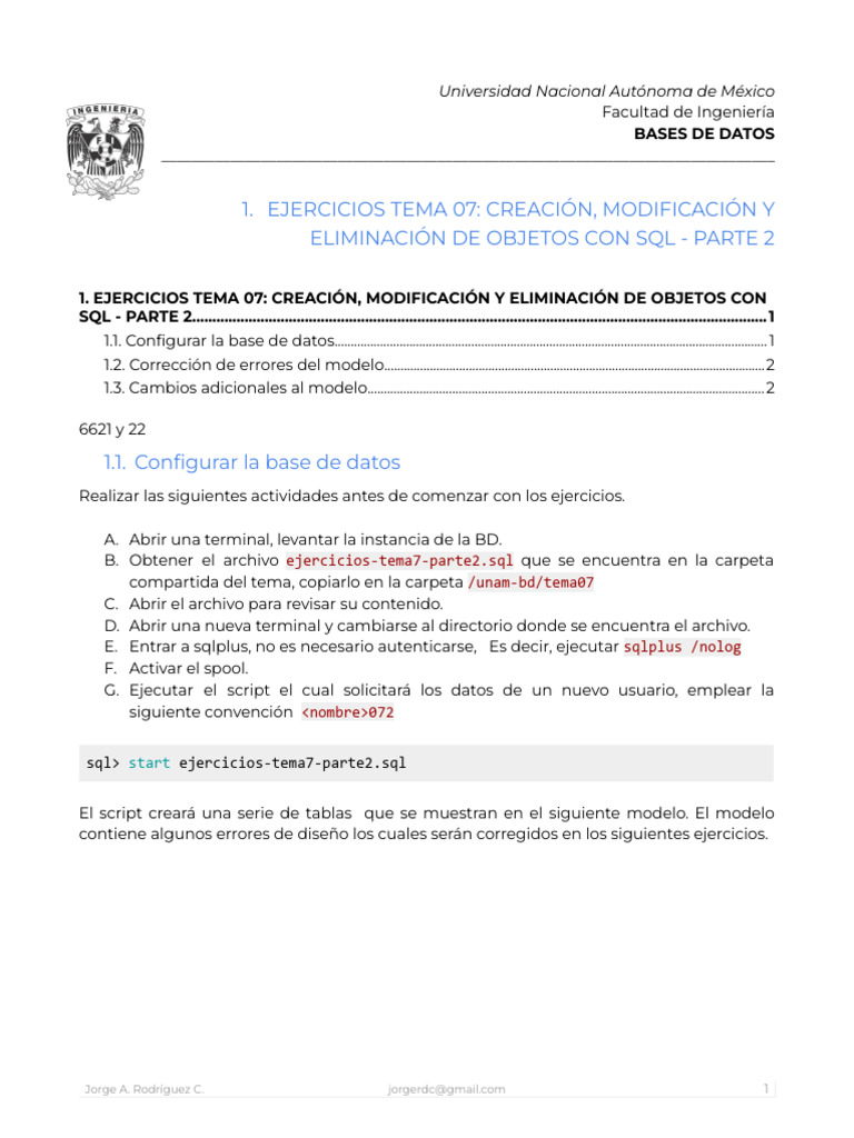 Tema07 Ejercicios 02 | PDF | SQL | Archivo de computadora