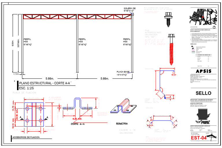 Diseño Estructural de Techumbre-Est-04 | PDF