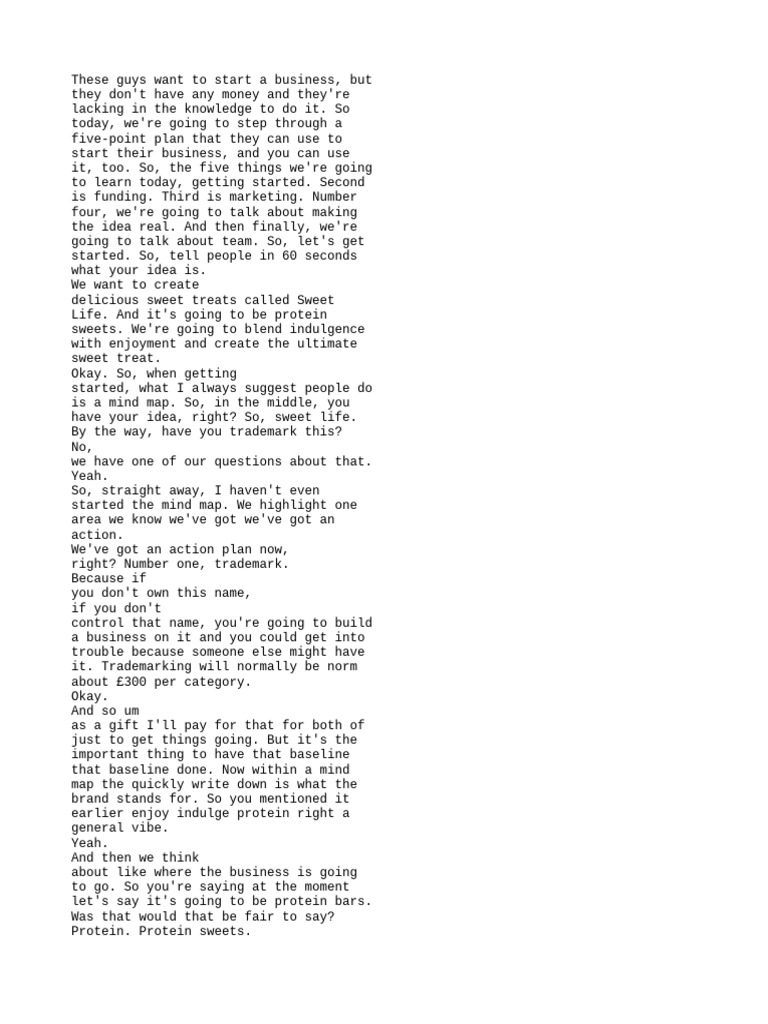 (English (Auto-Generated) ) How To Build A Business Plan (Real Life ...