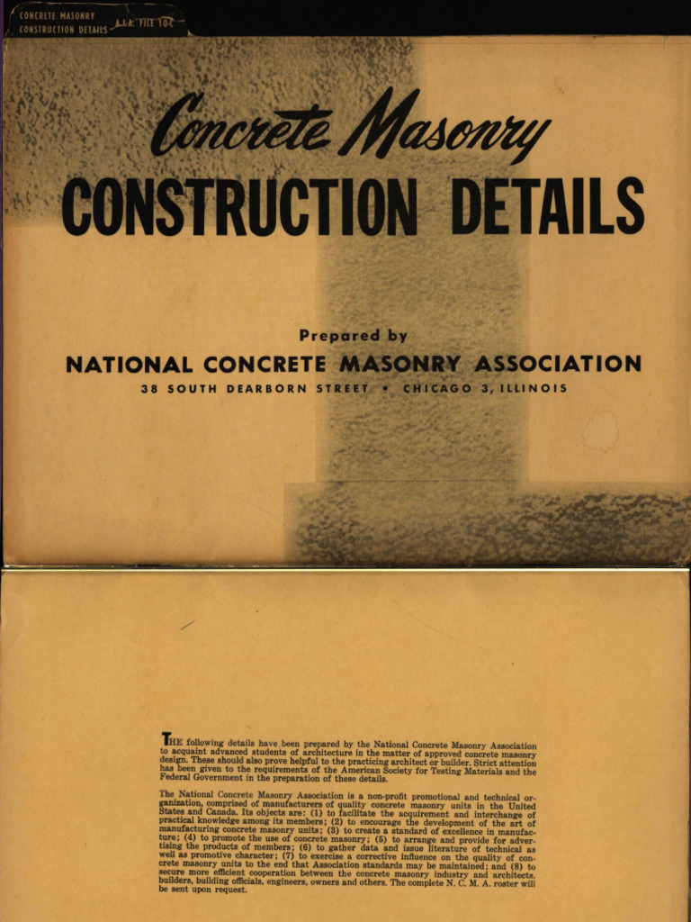 Concrete Masonry Design Guidelines | PDF | Concrete | Masonry