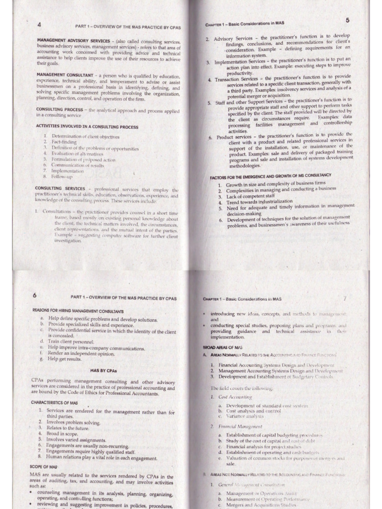 Mas Reviewer Roque Chapter 1 | PDF