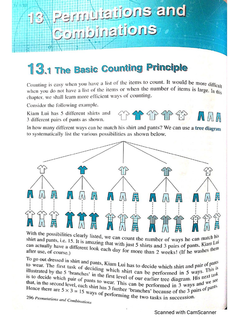Basic Counting of Principles P | PDF