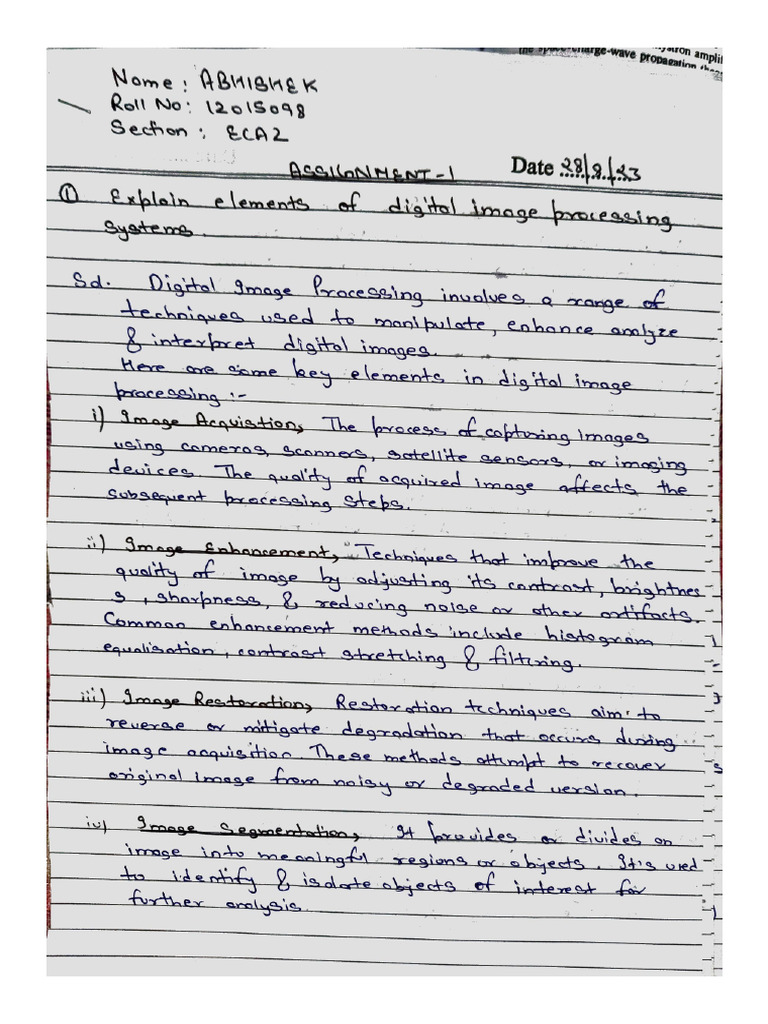 DIP Assignment | PDF