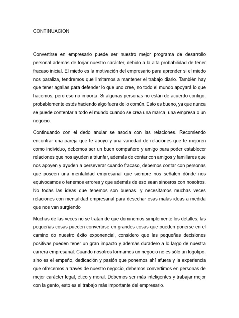 Continuacion Toque de Midas | PDF